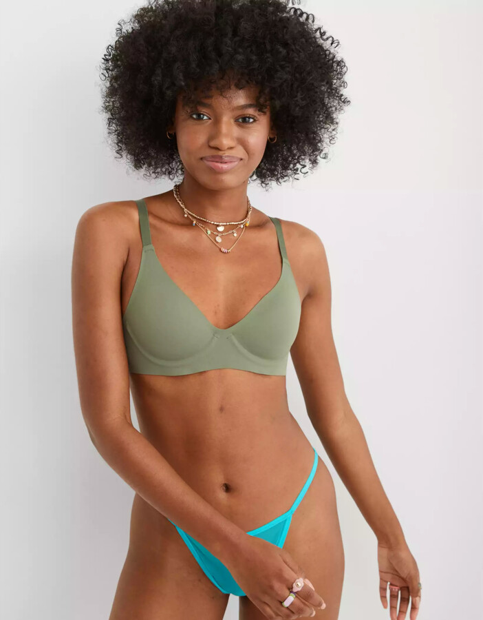 aerie SMOOTHEZ Unlined Bra - ShopStyle