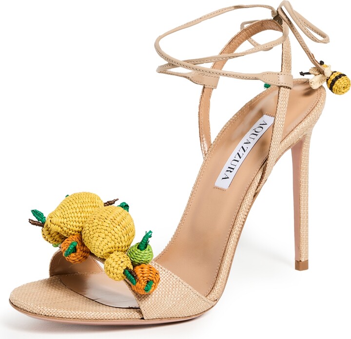 Aquazzura Citrus Punch Sandals 105mm - ShopStyle