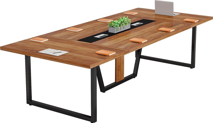 LITTLE TREE 8FT Conference Table for 10 People - ShopStyle Home Office