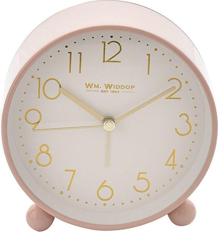 WILLIAM WIDDOP Metal Alarm Clock with Gold Dial - ShopStyle