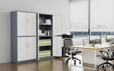 Inbox Zero 71 Inch Outside Handle Lock File Cabinet Garage Storage ...