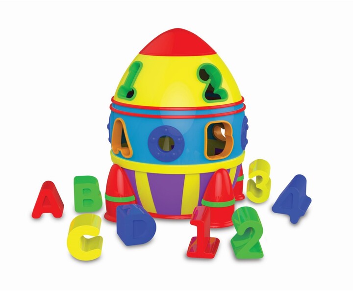 The Learning Journey Rocket Shape Sorter - ShopStyle Board Games
