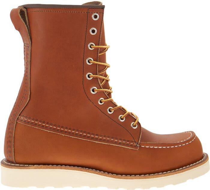 Red Wing Shoes CLASSIC MOC - High leather lace-up boot - ShopStyle