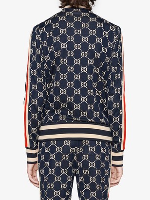 Gucci GG jacquard cotton jacket - ShopStyle