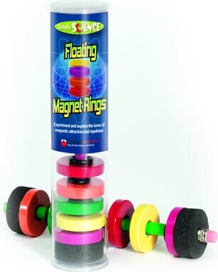 Dowling Magnets Floating Magnet Rings Ages 3 and Up Learning Tool ...