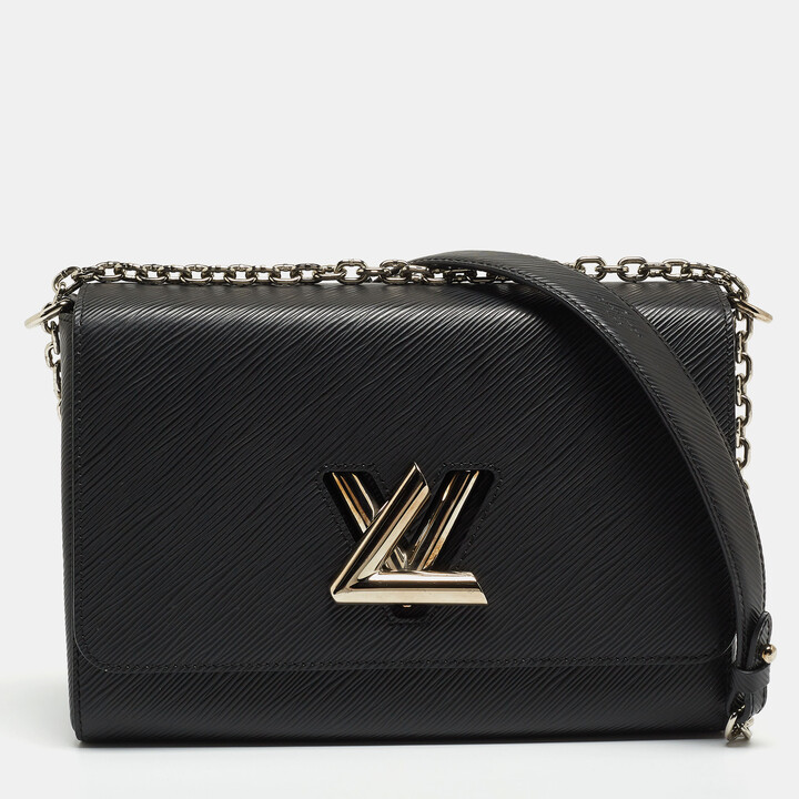 Louis Vuitton Black Epi Leather Twist GM Bag - ShopStyle