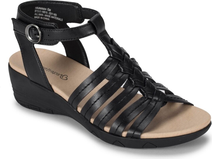Bare Traps Baretraps Women's Havannah T-Strap Wedge Sandals - ShopStyle