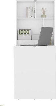 Ebern Designs 33" Wide X 23" Deep Folding Table With Four Shelves ...