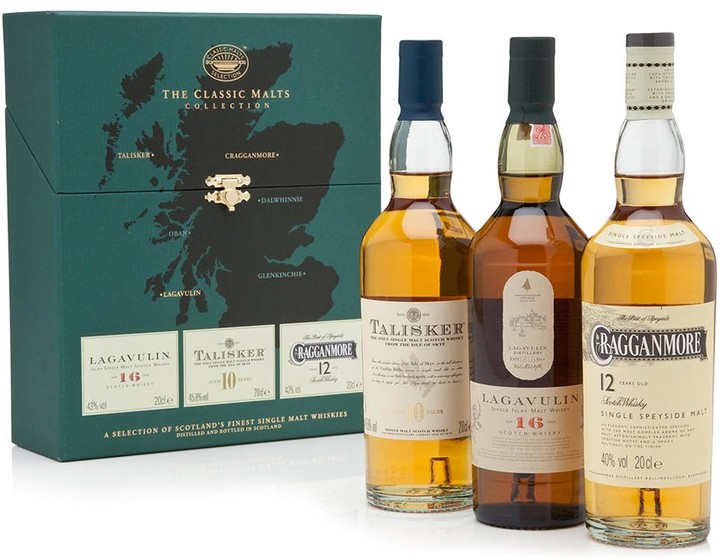 Classic Malt Collections Classic Malts Whiskies Pack - Strong ...