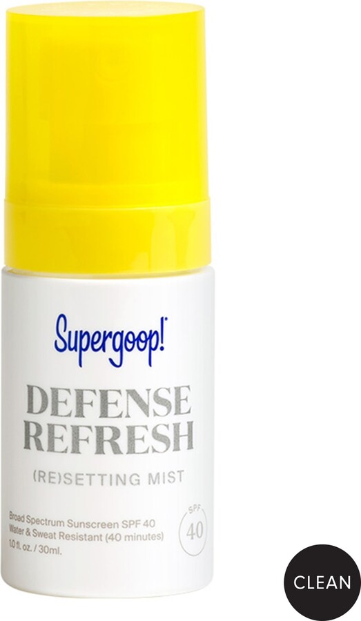 Supergoop! Defense Refresh (Re)setting Mist SPF 40, 1 oz./ 30 mL ...