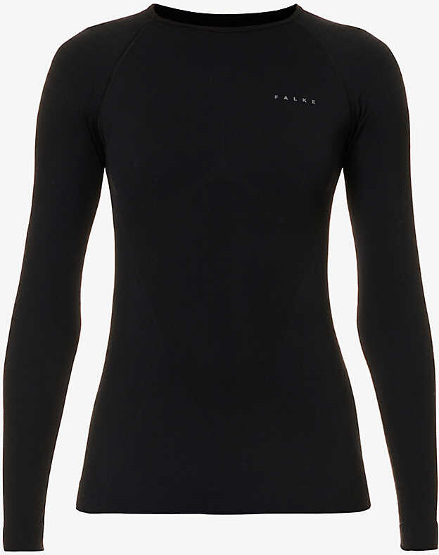 FALKE ERGONOMIC SPORT SYSTEM Raglan-sleeve fitted stretch-woven top ...
