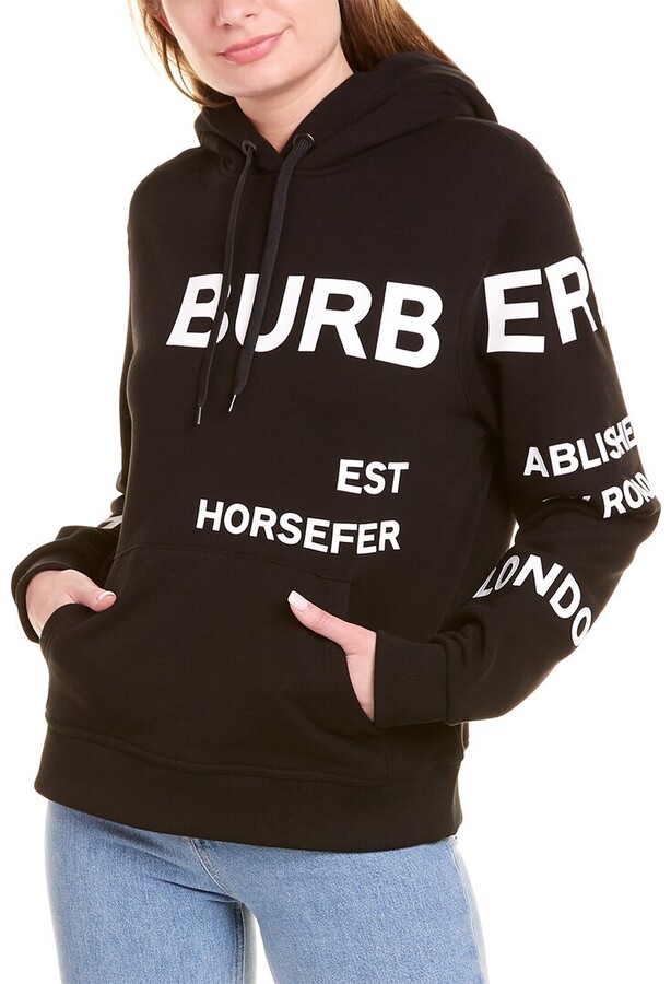 Burberry Horseferry Print Oversized Hoodie - ShopStyle Casual Jackets