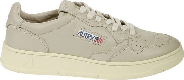 AUTRY Logo Detailed Low-Top Sneakers - ShopStyle