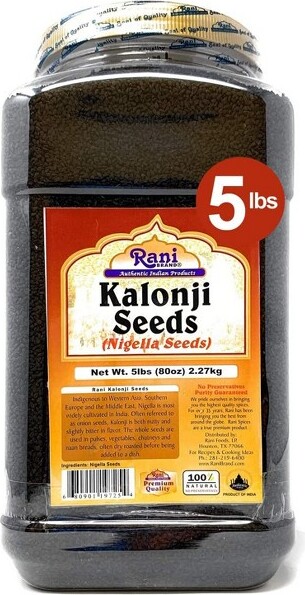 Rani Brand Authentic Indian Foods Kalonji (Black Seed, Nigella Sativa ...