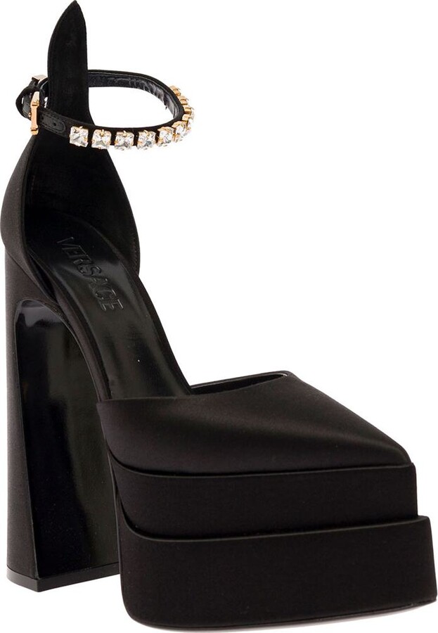 Versace Satin 160 Heel Platform - ShopStyle