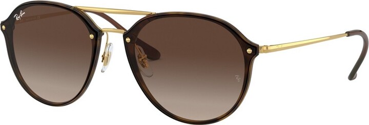Ray-Ban RB4292N 61mm Gender Neutral Phantos Sunglasses Brown Gradient ...