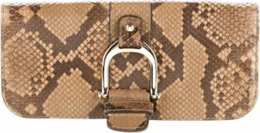 Gucci Python Greenwich Clutch - ShopStyle