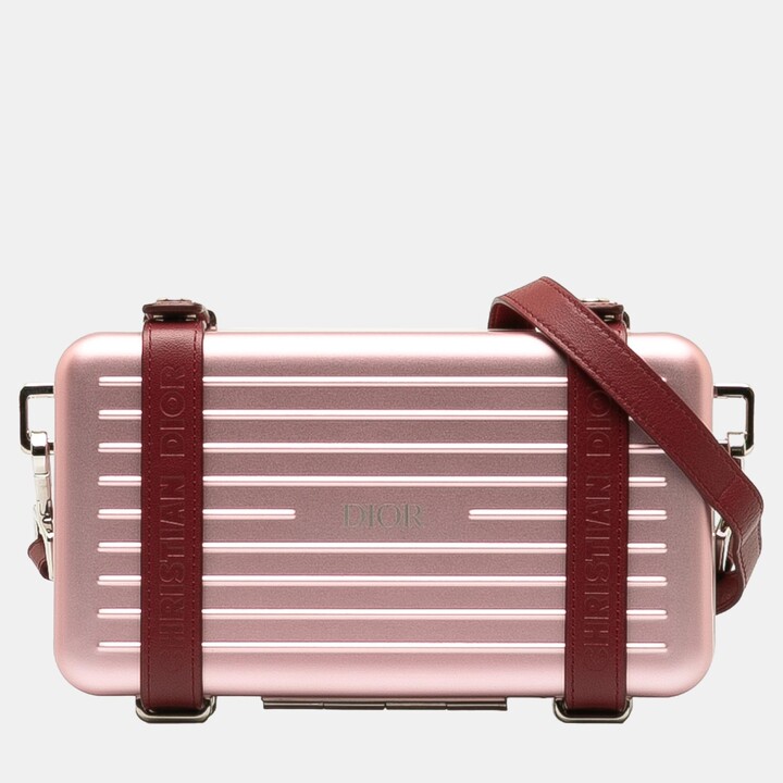 Christian Dior Pink x Rimowa Personal Utility Case - ShopStyle Shoulder ...