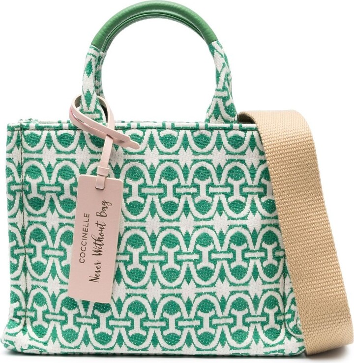 Coccinelle mini Never Without monogram tote bag - ShopStyle