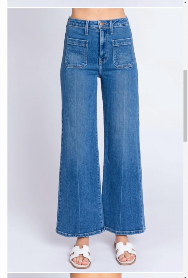 Letter to Juliet Lp278 Medium Sailer Front Patch Pocket In Med Wash ...