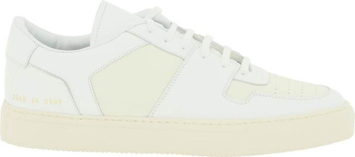 Common Projects leather decades low sneakers - ShopStyle