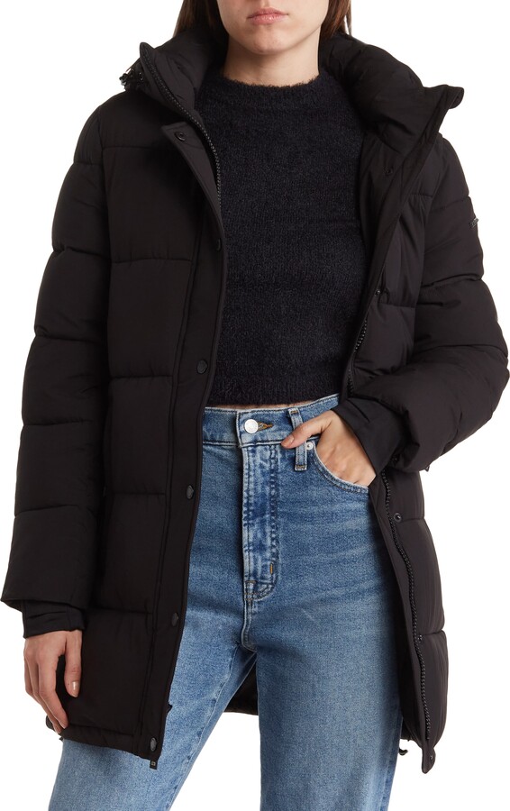BCBGeneration Water Resistant Hooded Puffer Coat - ShopStyle