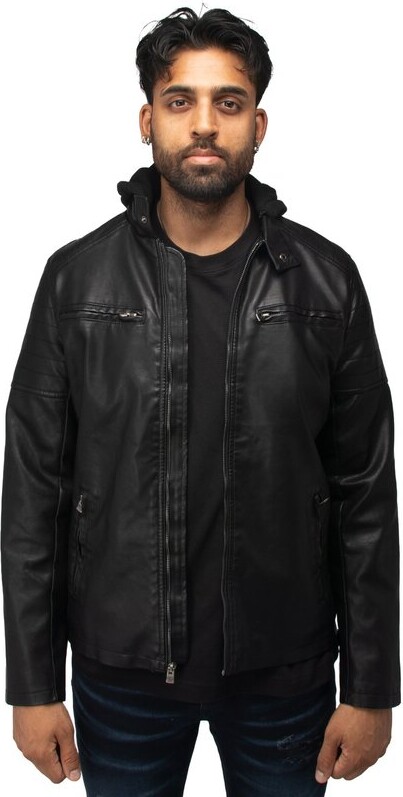 X-Ray X RAY Leather Motorcycle Jacket - ShopStyle