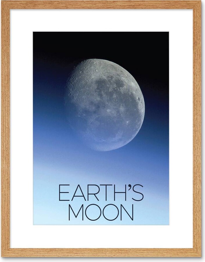Artery8 Wall Art Print NASA Our Solar System Earth's Atmosphere Moon ...