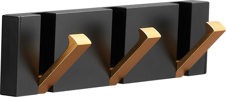 Fortune Candy 3 - Hook Retractable Wall Mounted Floating Coat Rack ...