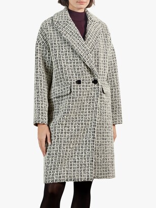 Ted Baker Red Wool Coat - ShopStyle