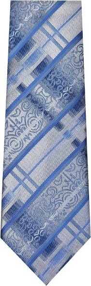 The Dapper Tie TheDapperTie Men' Blue Pailey Necktie with Hanky - ShopStyle