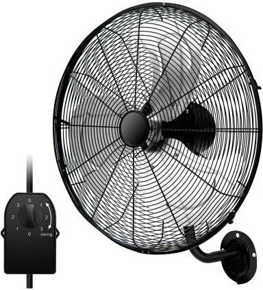 Slickblue 20 Inch Wall Mount Fan with 3 Fan Speeds and Adjustable Tilt ...