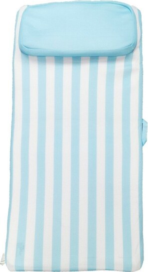 Comfy Floats No Inflate Roll Up Sun Bed Single Person Water Lounger ...