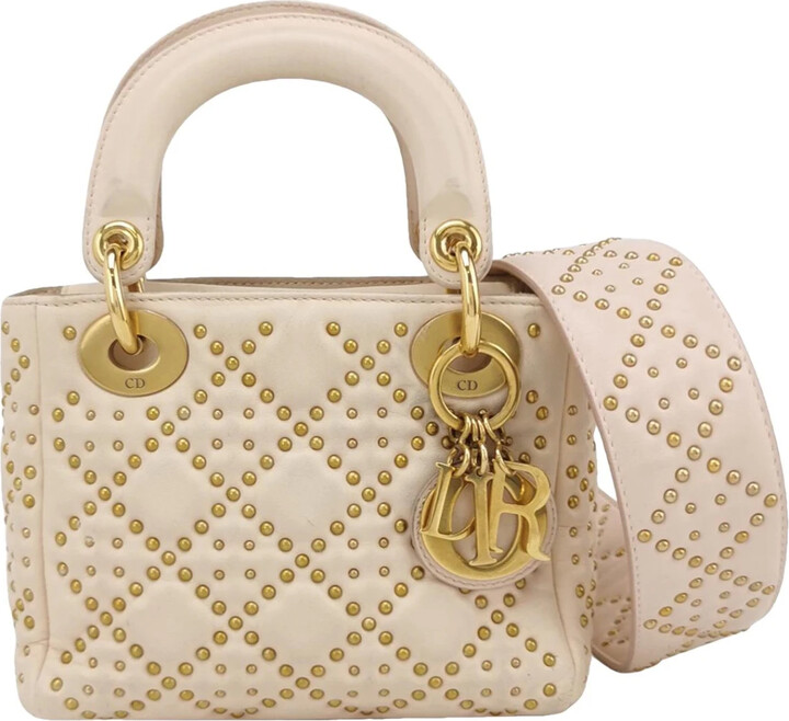 Christian Dior Lady leather crossbody bag - ShopStyle