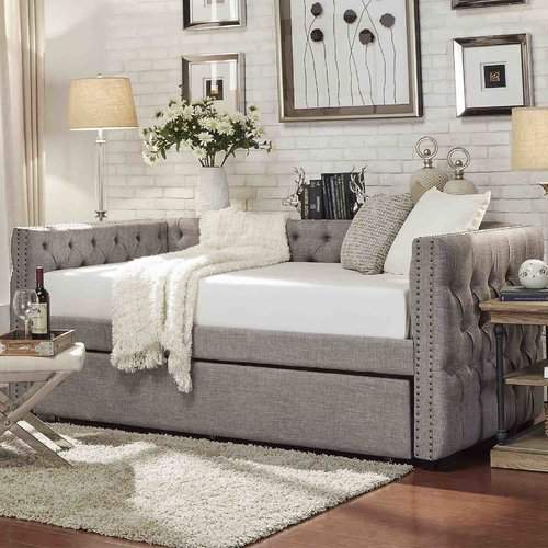 House of Hampton Ghislain Daybed with Trundle - ShopStyle Living Room