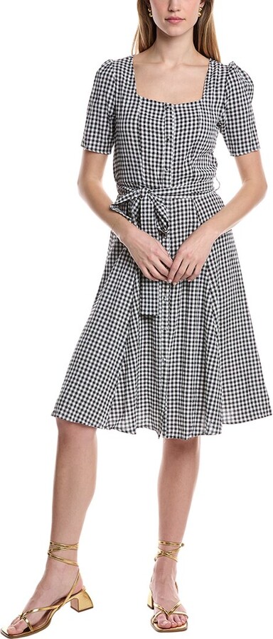 Sharagano Seersucker Shirtdress - ShopStyle Day Dresses