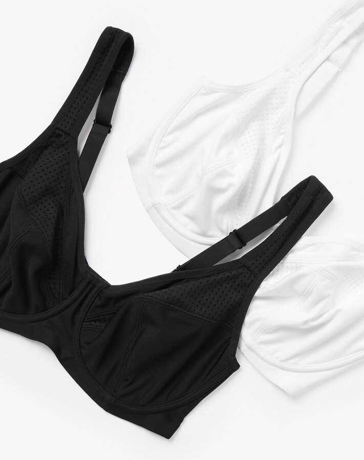 Goodmove 2pk Ultimate Support Sports Bras A-H - ShopStyle