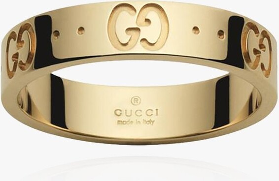 Gucci Logo Engraved Ring - ShopStyle