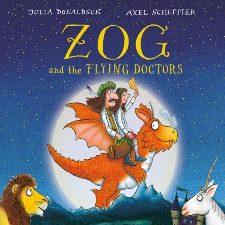 Julia Donaldson Zog and the Flying Doctors Gift edition board book ...