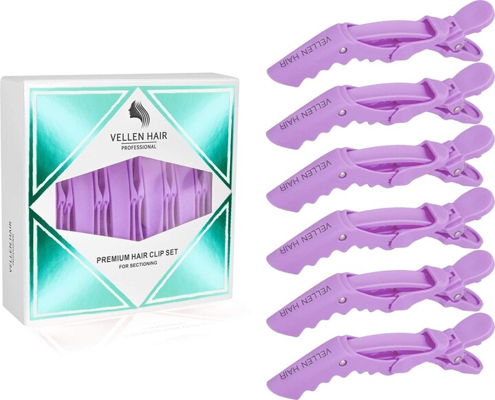 Vellen Alligator Clips Hair Slides 6 Pack - ShopStyle Brushes & Applicators