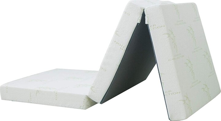Cheer Collection Tri-fold 4-inch Folding Futon Mattress - ShopStyle