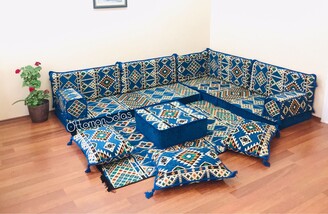 Etsy L Shaped Arabic Floor Seating Sofa Set, L Bench, L Corner Sofa ...