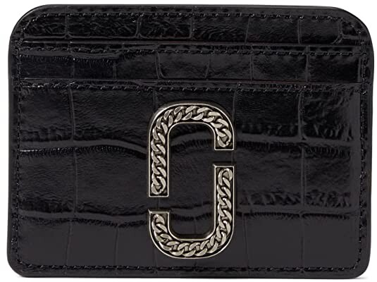 Marc Jacobs Snapshot Croc Embossed Card Case - ShopStyle