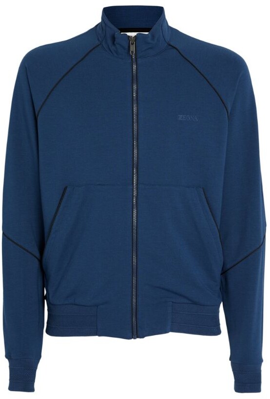 Ermenegildo Zegna Logo Track Jacket - ShopStyle