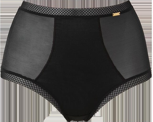 Gossard Glossies Deep Brief - Black - ShopStyle Knickers