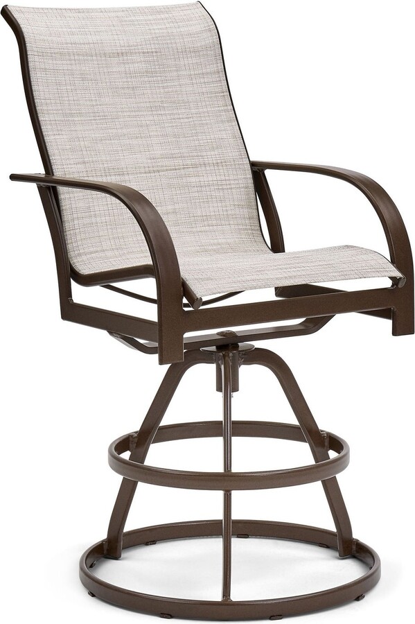 Winston Key West Sling High Back Swivel Bar Stool - ShopStyle
