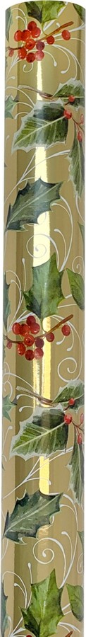 Punch Studio Golden Holly Gift Wrap - ShopStyle