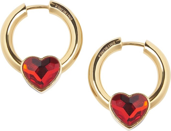 Balenciaga Force Heart Earring - ShopStyle