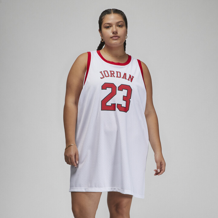 Jordan Women's Her)itage Dress (Plus Size) in White - ShopStyle