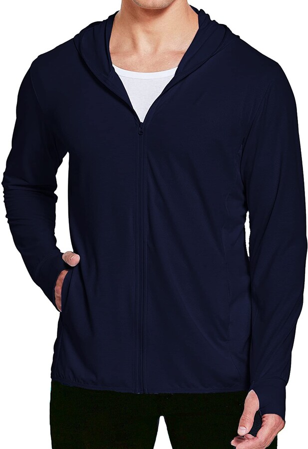 COOFANDY Men's UPF 50+ UV Full Zipper Closure Sun Protection Shirts ...